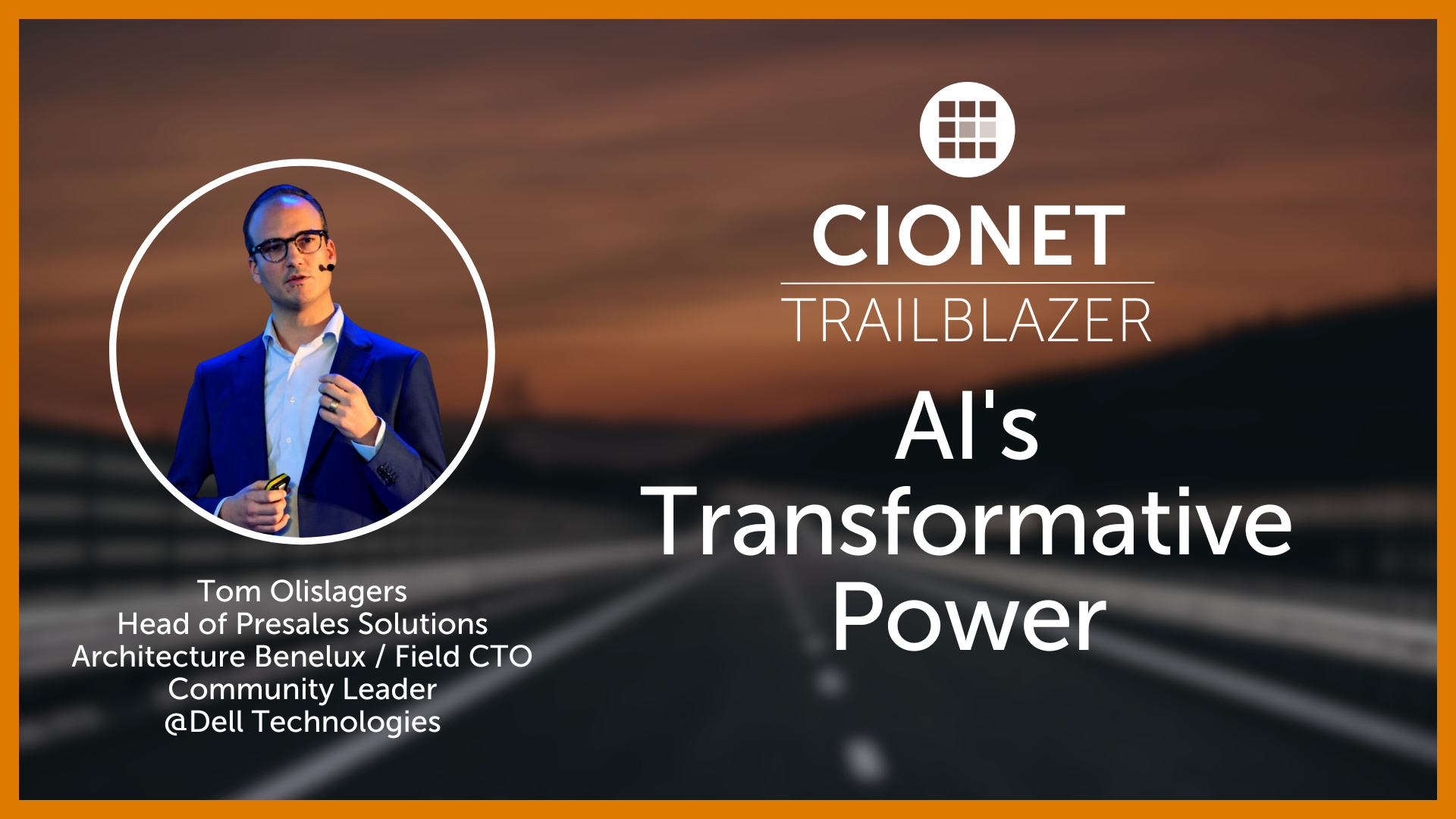 CIONET Trailblazer: AI's Transformative Power